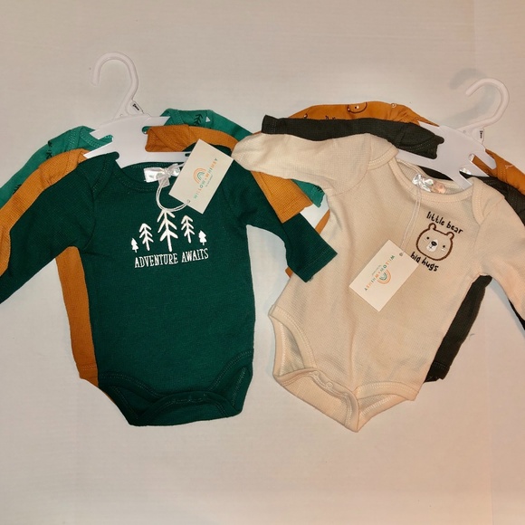 Bon Bebe | One Pieces | Nwt Bon Bebe 2 Sets 3 Onesies 3 Months Nature ...